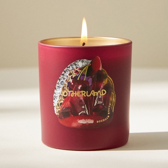 Anthropologie | Accents | Last Oneotherland Boudoir Rouge Candle | Poshmark